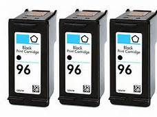 HP 96 Black 3-Pack Remanufactured 800 Page Ink C8767W