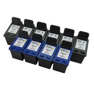 HP 21, 22 #140 Compatible 10-Pack Ink Cartridges Free Shipping