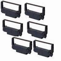 Epson ERC 30, 34, 38 6-Pack Black Compatible POS Ribbon