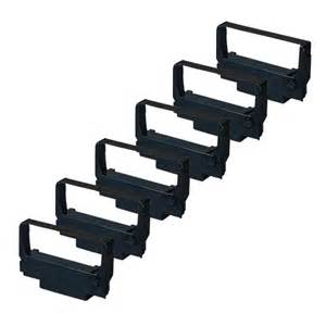 Epson ERC39/ERC43 Black 6-Pack Compatible POS Ribbon
